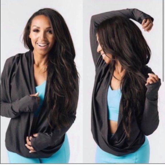 ZYIA | Tops | Zyia Active Haze Yoga Wrap Top | Poshmark